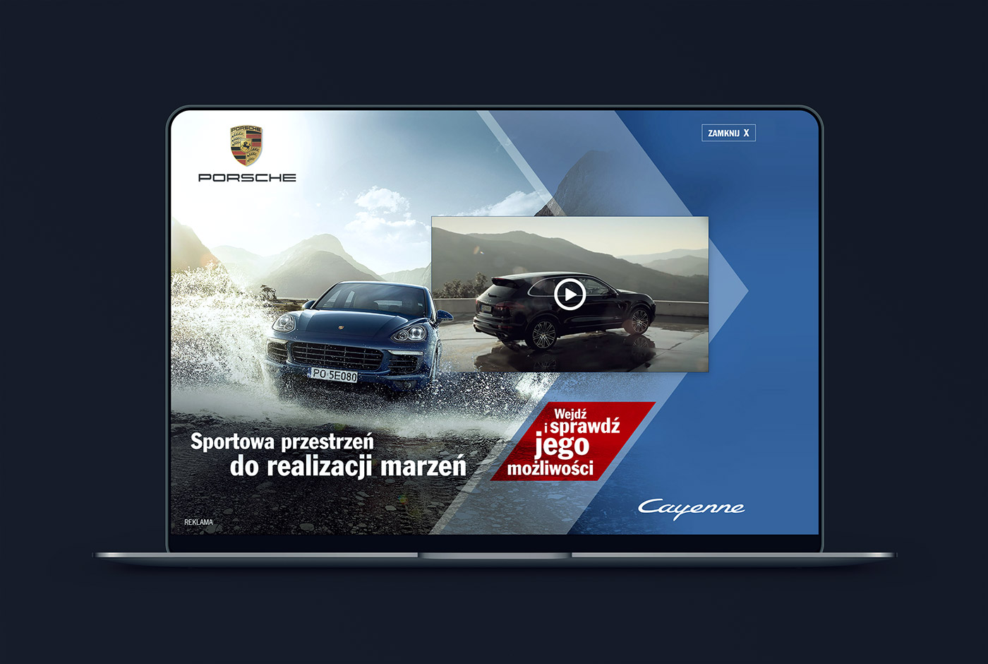 Porsche - Digital Campaign - Aimedia - Interactive Agency - Lodz, Warsaw
